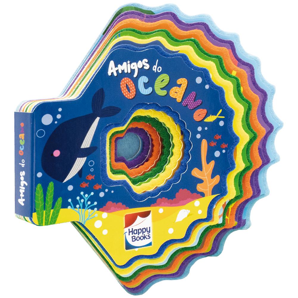 Feltros Curiosos: Amigos do Oceano | Happy Books